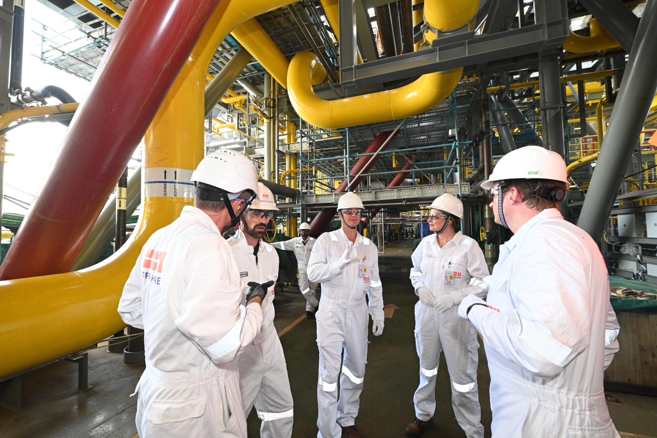 Bankers, Investors & Analysts visit FPSO ONE GUYANA in Singapore - SBM Offshore