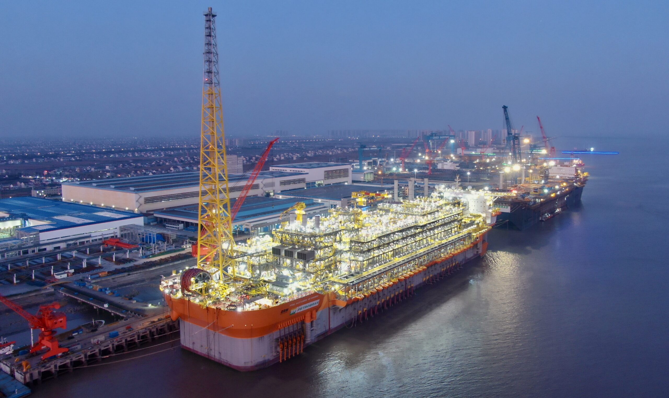 FPSO Alexandre de Gusmão is on its way to Brazil and consolidates SBM ...